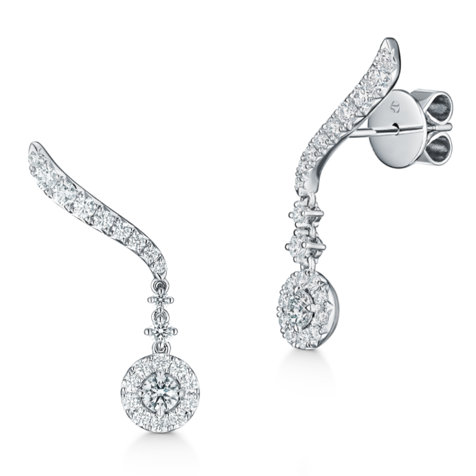 Hearts on fire diamond earrings store