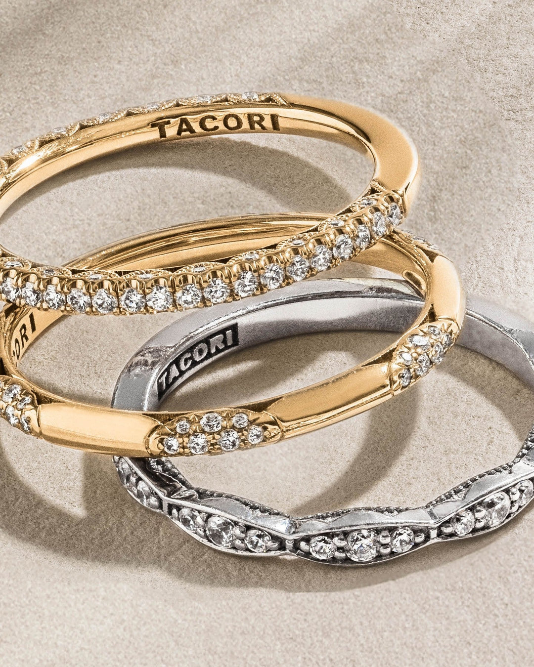 Tacori Sculpted Crescent Wedding Band – Springer's