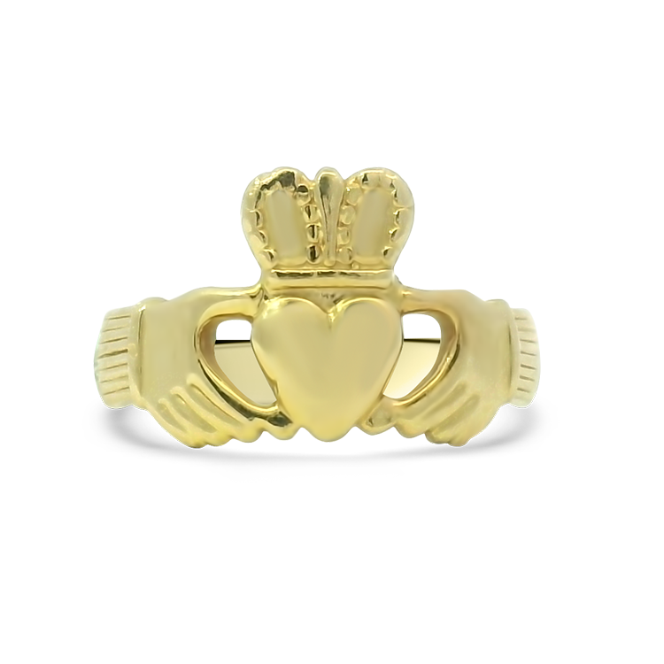 Estate 14k Yellow Gold Claddagh Ring – Springer's