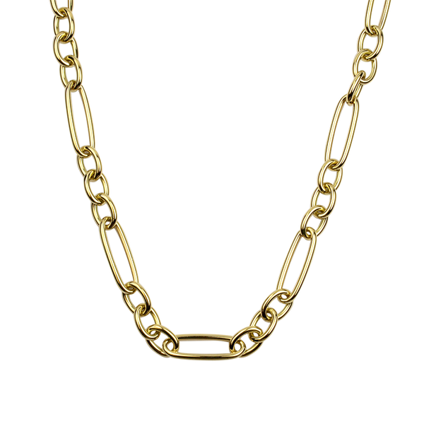 Roberto Coin 18K Yellow Gold Designer Gold Oro Collar Necklace 18
