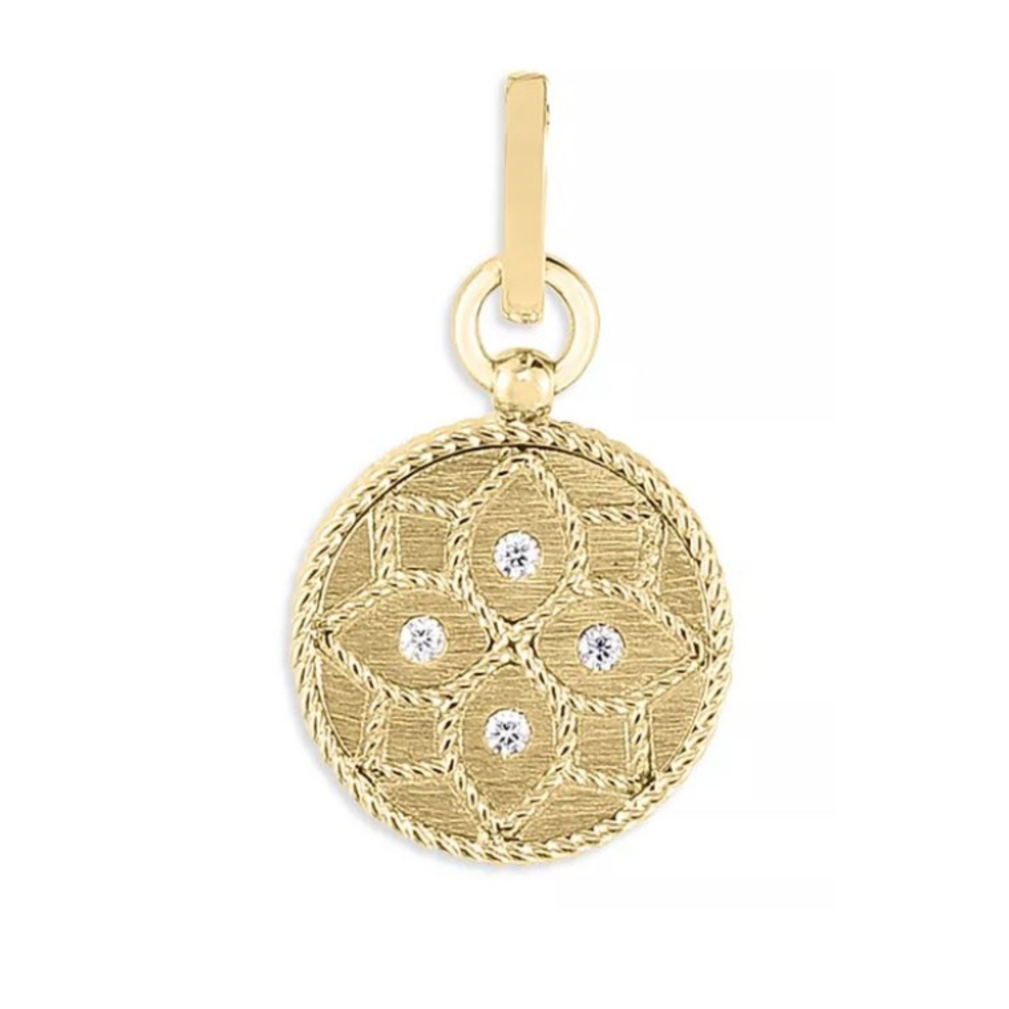 Roberto Coin 18k Yellow Gold Venetian Princess Medallion – Springer's